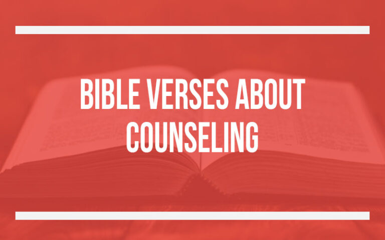 40 Bible Verses about Counseling - Holy Bible Word