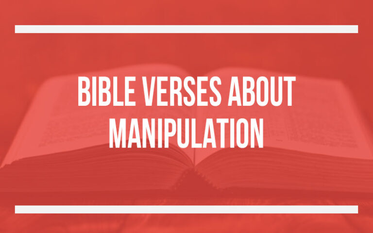 40 Bible Verses About Manipulation - Holy Bible Word