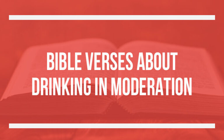 40 Bible Verses About Drinking In Moderation - Holy Bible Word