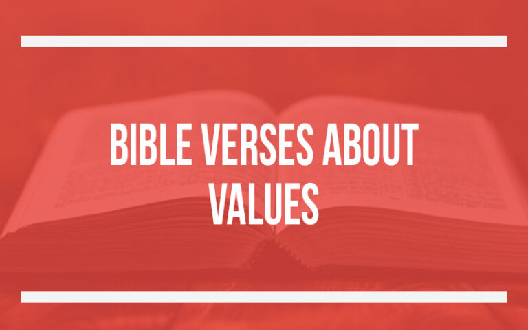 40 Bible Verses About Values - Holy Bible Word